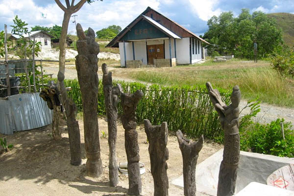 Nasib Miris Seni Patung dari Sentani