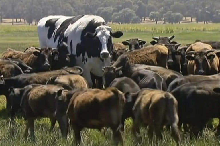 Mengapa Sapi Holstein Ini Berukuran Raksasa?