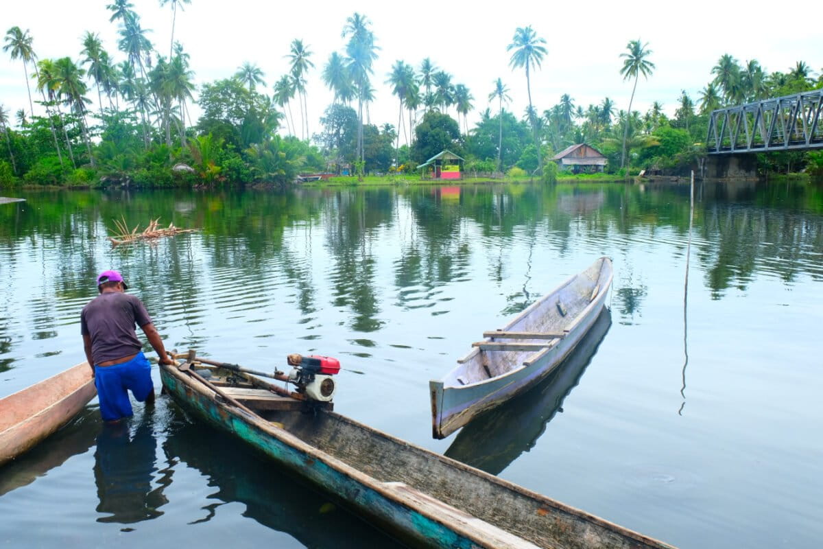 Ketika Sungai Sagea yang Jernih jadi Keruh