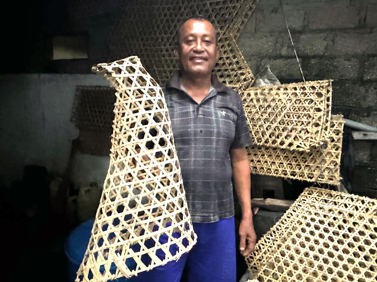 Senjakala Bubu Bambu di Pulau Bangkurung