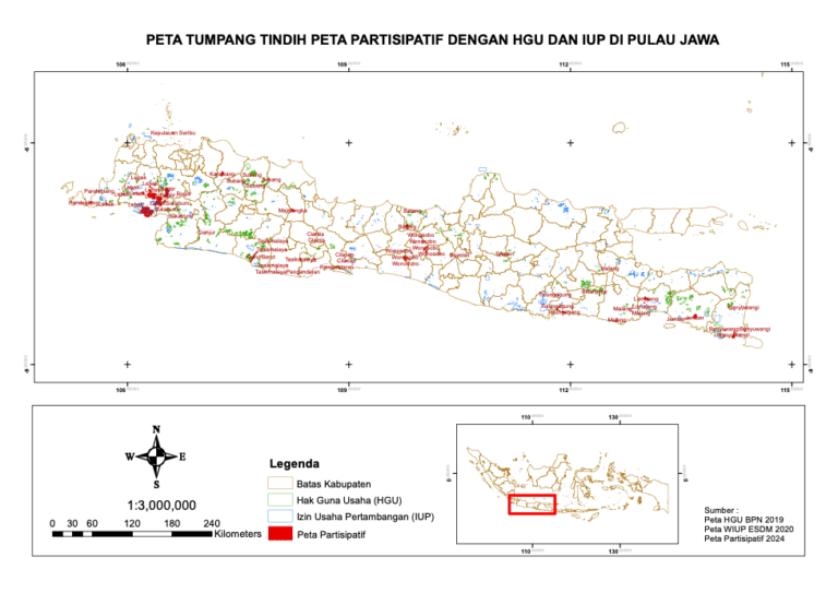 Laporan Tanah Kita: Penguasaan Lahan Ciptakan Krisis Ruang di Jawa